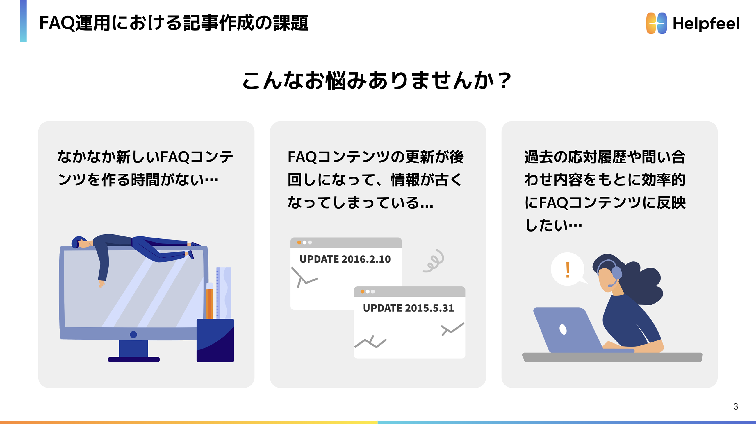 Helpfeel Generative Writer - ChatGPTを活用してFAQ作成の負担を大幅削減